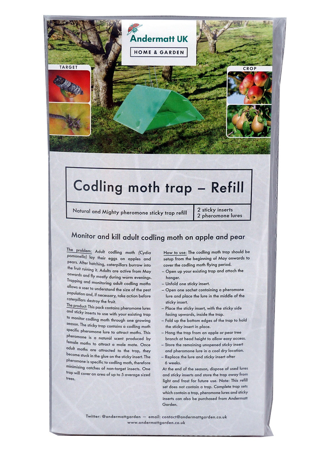 Codling moth trap refill